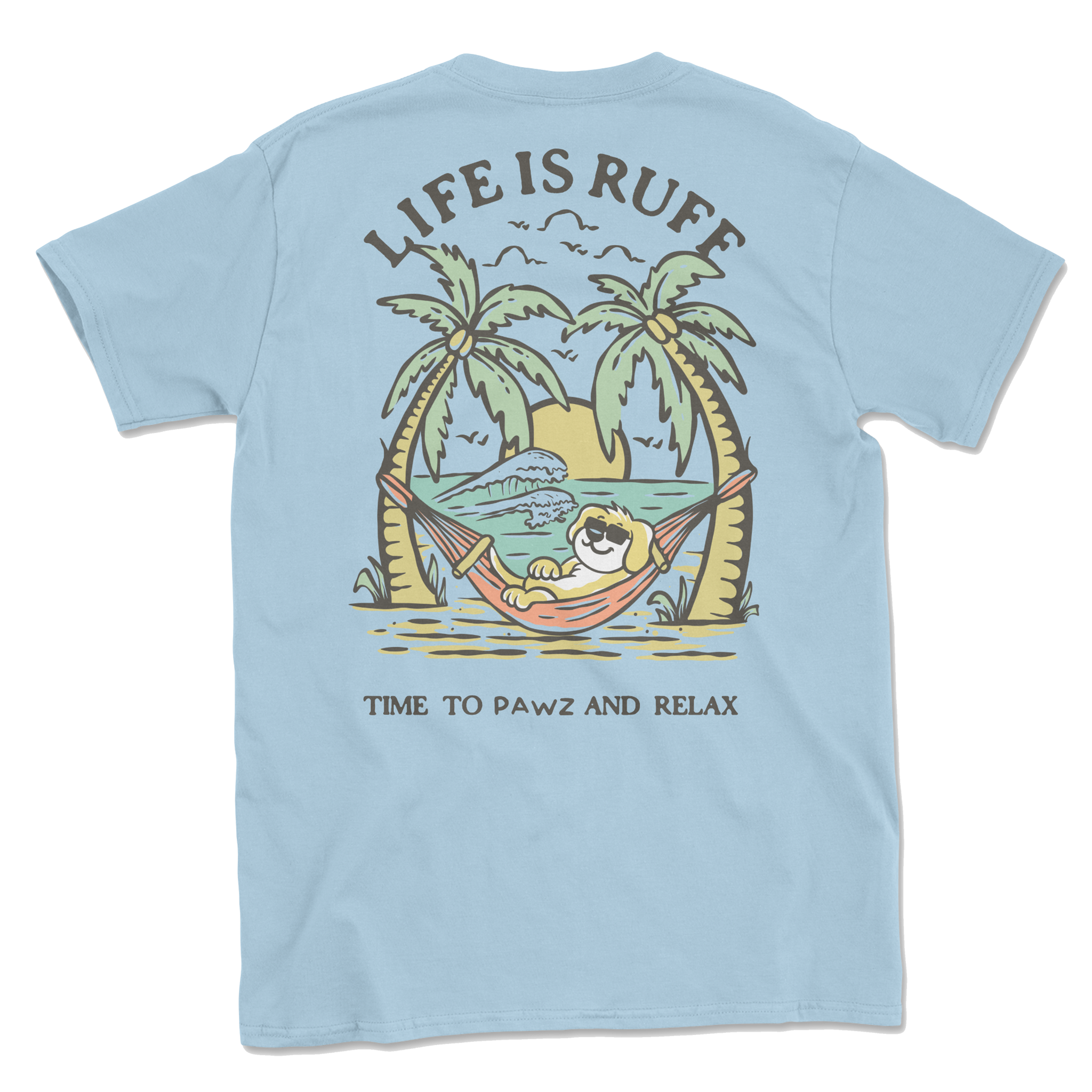 Life is Ruff (Adult Short Sleeve T-Shirt)